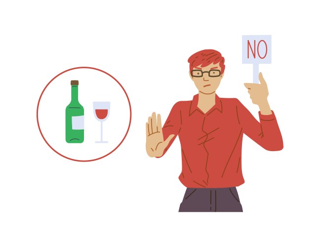 No Alcohol Cartoon Vector Images (over 360)