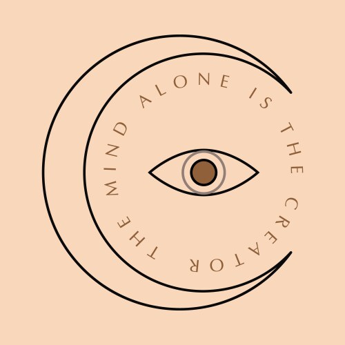 Spiritual eye isoteric seamless pattern mystic Vector Image