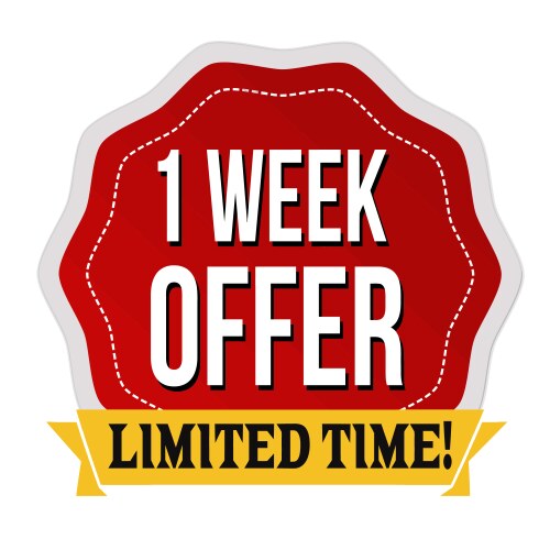 Special offer label Royalty Free Vector Image - VectorStock