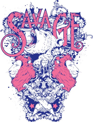 Savage Vector Images (over 4,400)