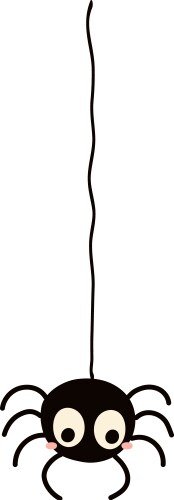Cute Hanging Spider Vector Images (over 1,500)