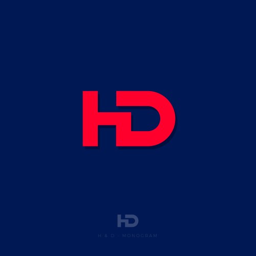 H D Monogram Vector Images (over 1,800)