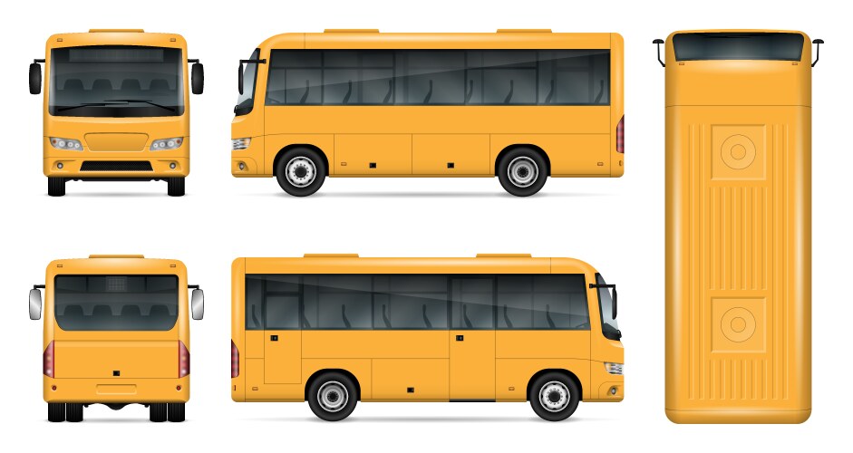 Bus Top View Vector Images (over 710)
