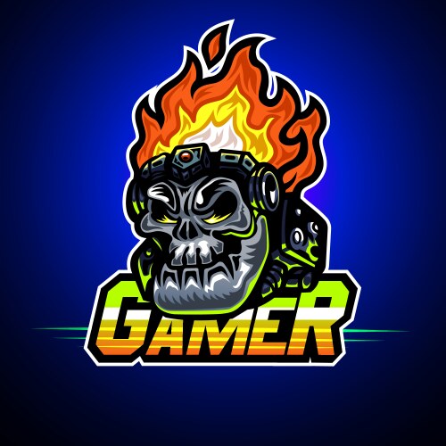 Cyberpunk Skull Vector Images (over 300)