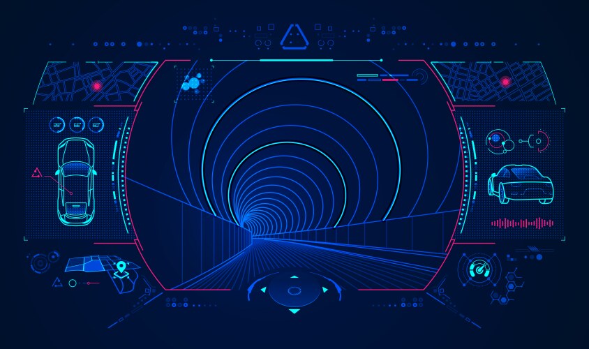 Driving Simulator Vector Images (over 1,200)