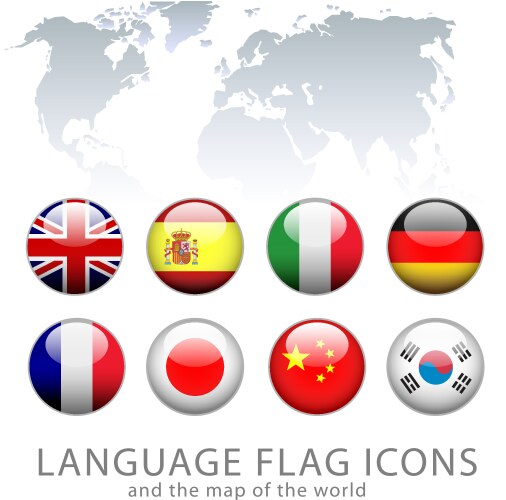 German icons set germany national traditional Vector Image