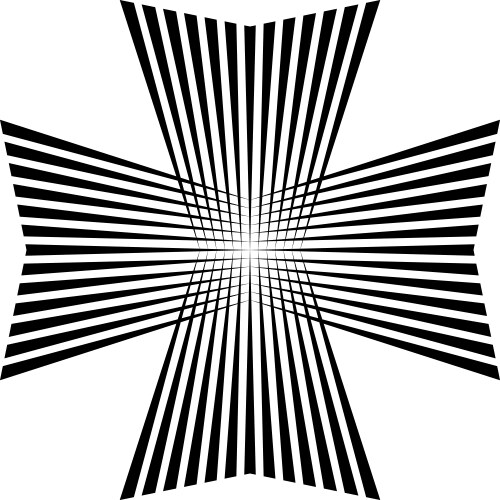 Cross with Rays of Vector Images (over 2,500)