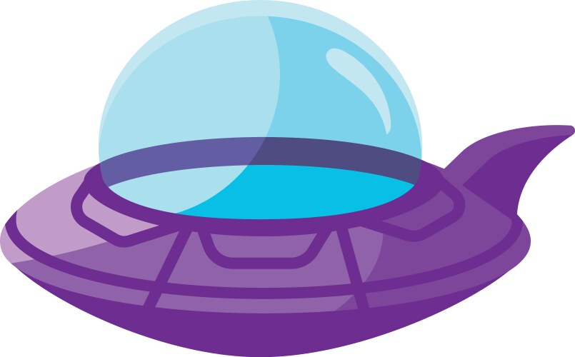 Ufo invasion ship Royalty Free Vector Image - VectorStock