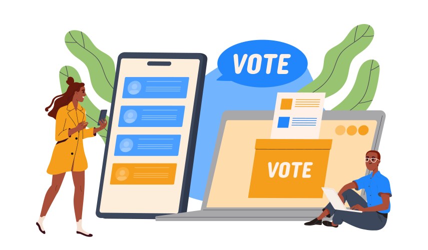 Online Voting Vector Images (over 11,000)