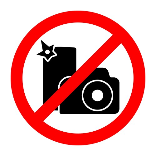 No Photography Sign Vector Images (over 2,900)