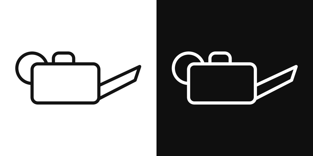 Oil can icon set lubricant oiler symbol engine Vector Image