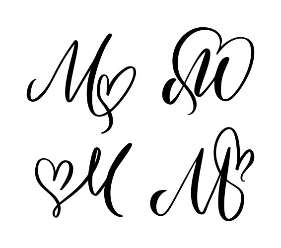 Letter M Monogram Vector Images (over 42,000)