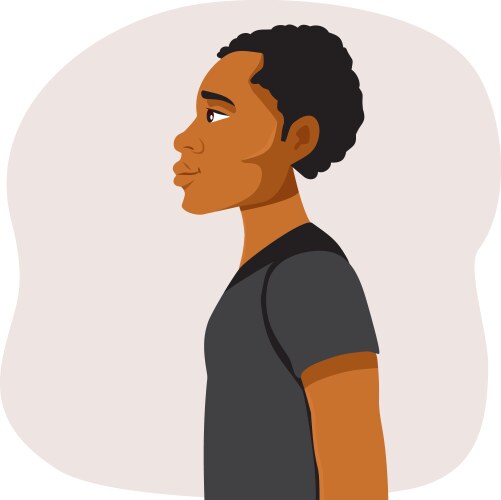 Black Man Profile Vector Images (over 84,000)