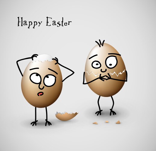 Cracked Easter Egg Vector Images (over 4,800)