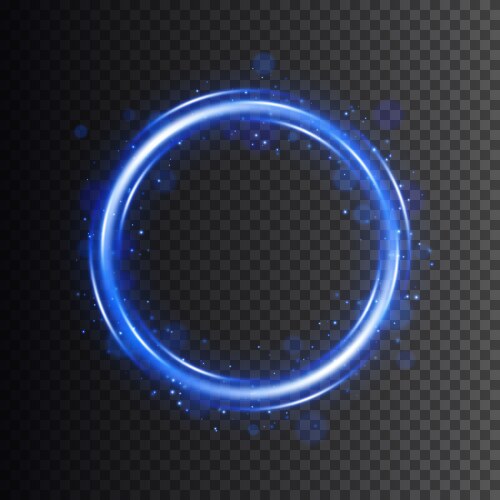 Round metal frames set Royalty Free Vector Image