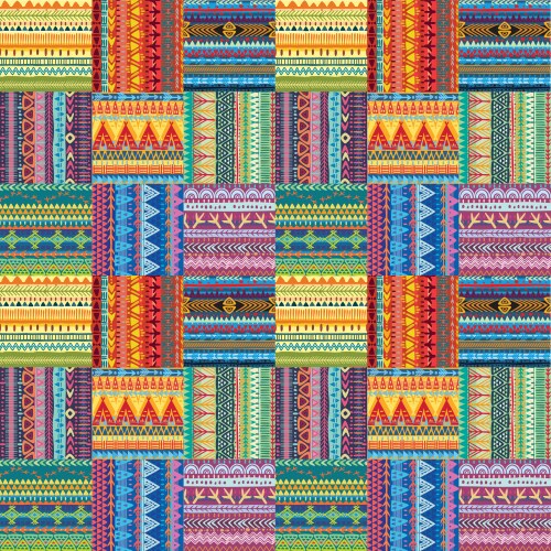 Seamless tribal texture Royalty Free Vector Image