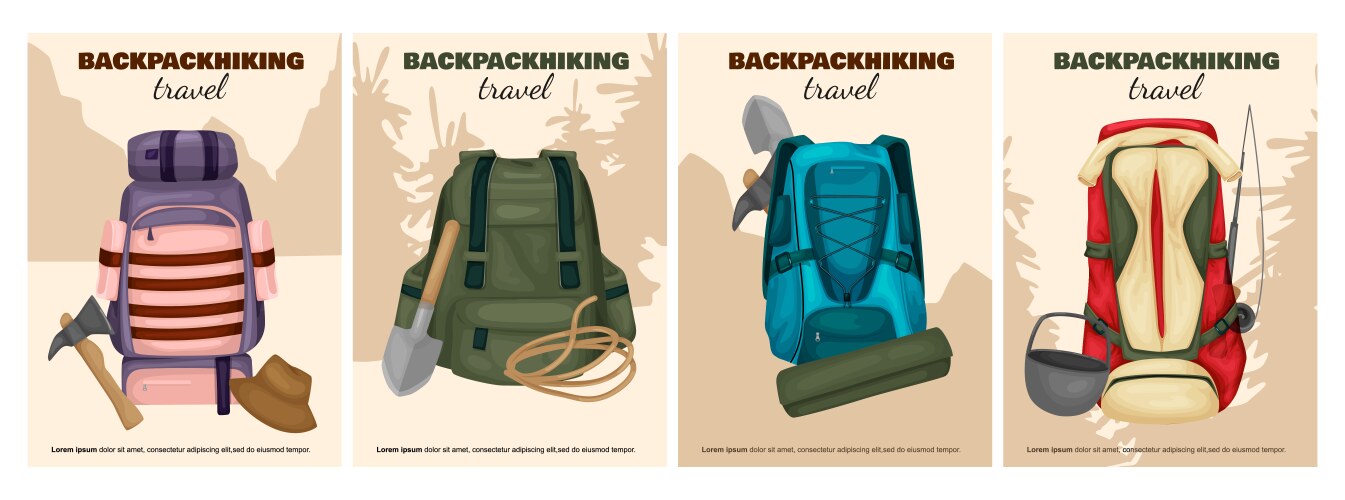 Hiking Backpack Vector Images (over 37,000)