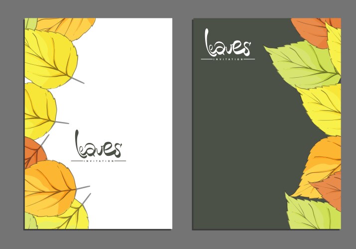 Hand drawn tropical blue pink and white leaves Vector Image