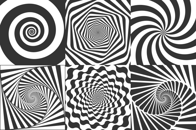 Hypnotic spiral Royalty Free Vector Image - VectorStock