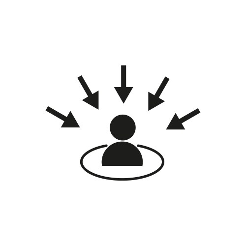 Voice To Customer Turquoise Concept Icon Vector Image