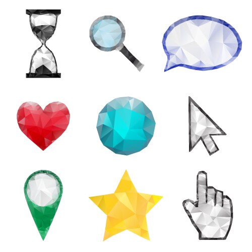 Polygonal Icon Vector Images (over 330,000)