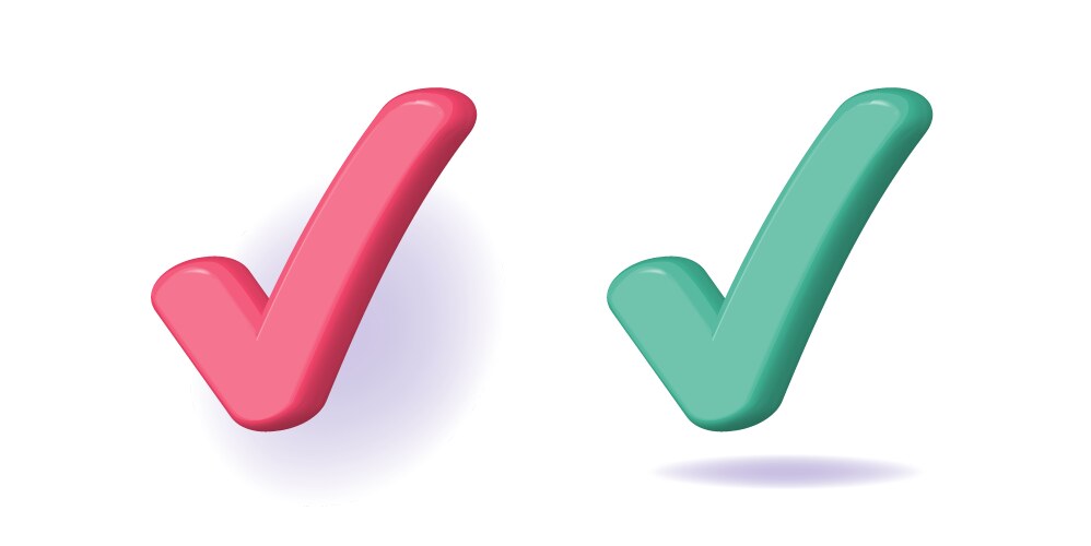 Election vote check mark Vector Images & Graphics for Commercial Use ...
