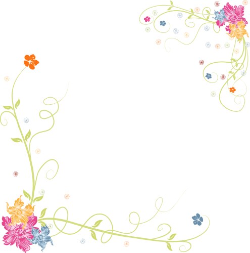 Flower Border Vector Images (over 250,000)