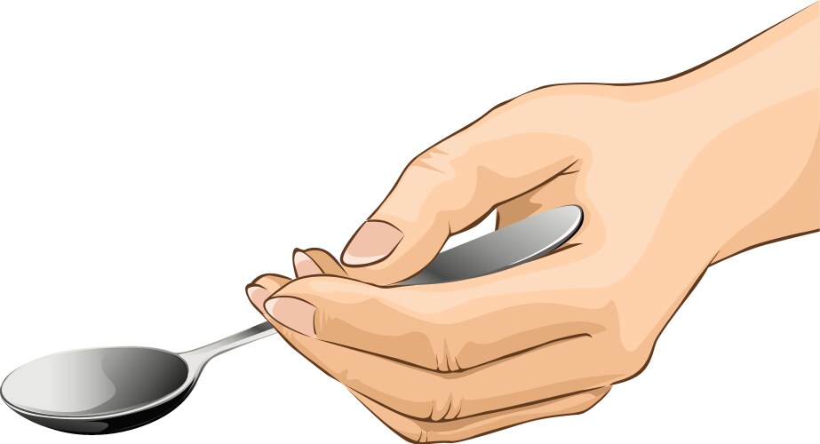 Realistic holding hands isolated Royalty Free Vector Image