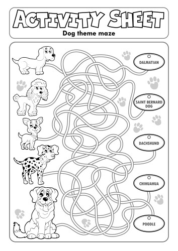 Activity sheet handwriting practise 9 Royalty Free Vector