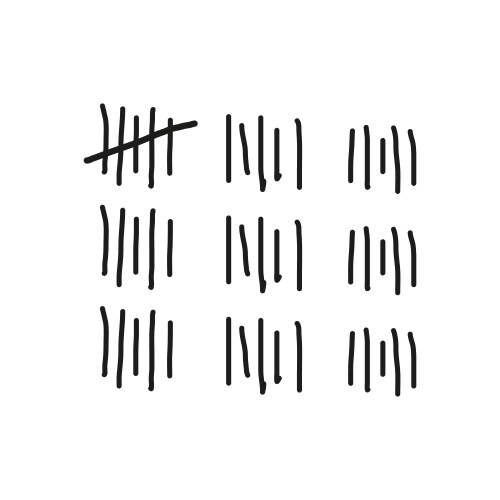 Tally Vector Images (over 2,100)