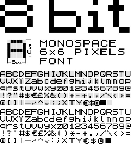 Pixel monsters icon set various 8-bit creatures Vector Image