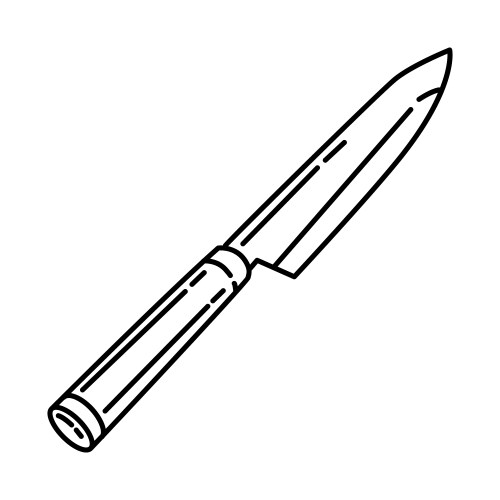 Chefs Knife Outline Vector Images (over 8,900)