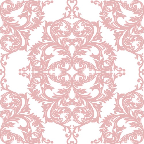Seamless pattern in baroque rococo victorian Vector Image