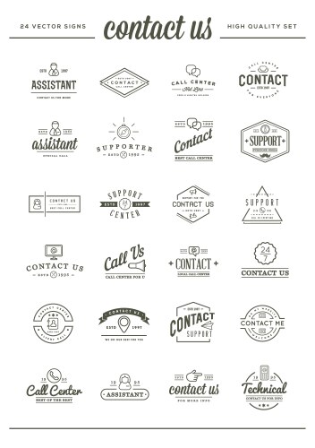 Contact Logos Vector Images (over 42,000)