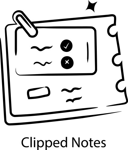 Clipped paper Royalty Free Vector Image - VectorStock