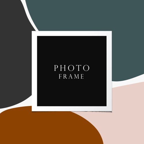 Photo frame Royalty Free Vector Image - VectorStock