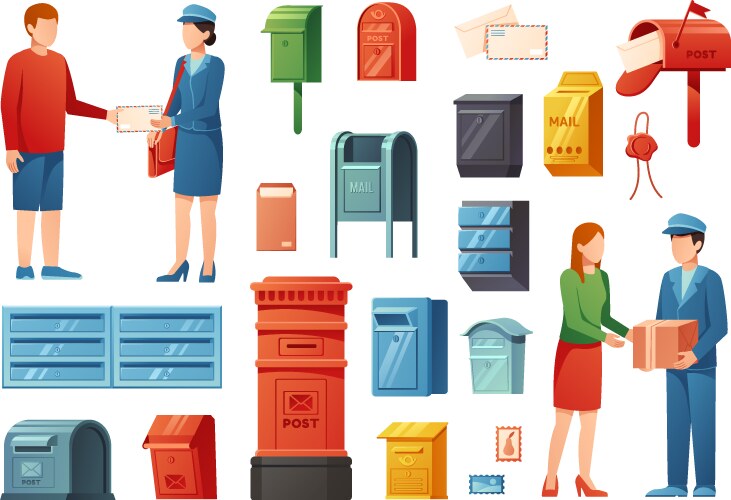 Mail Box Cartoon Vector Images (over 12,000)