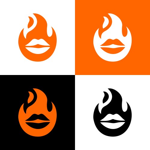 Lips on Fire Vector Images (over 490)