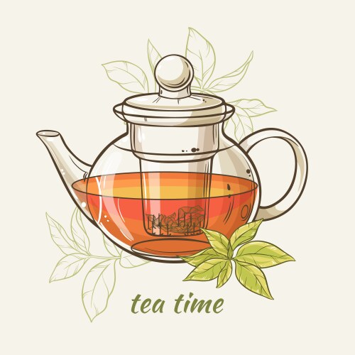 Green tea Vector Images & Graphics for Commercial Use | VectorStock