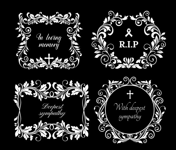 Sympathy Card Border Vector Images (over 180)
