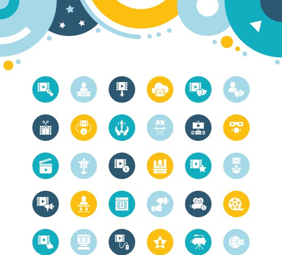 Icon set navigation buttons Royalty Free Vector Image Icon set navigation buttons Royalty Free Vector Image