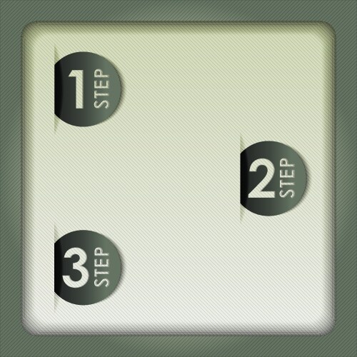 Steps labels Royalty Free Vector Image - VectorStock