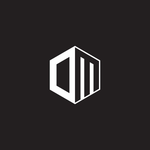 Lg logo monogram with sword element ribbon design Vector Image