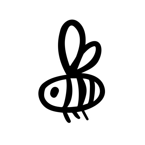 Bee Line Drawing Vector Images (over 6,100)