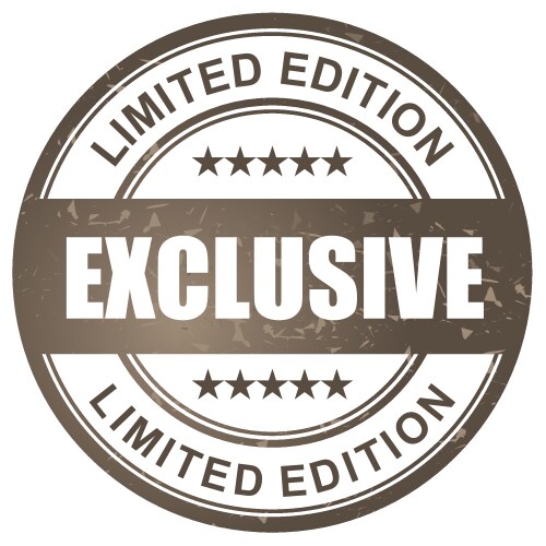 Exclusive report rubber stamp Royalty Free Vector Image