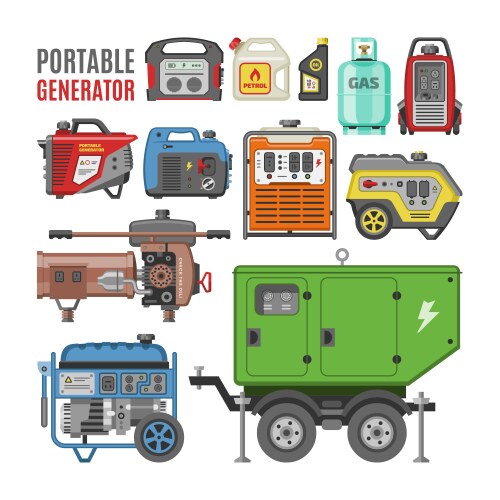Diesel Generator Vector Images (over 3,900)