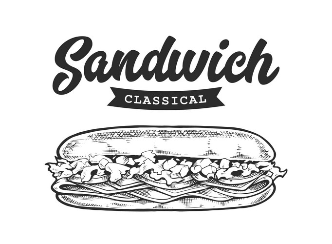Sandwich Logo Vector Images (over 13,000)