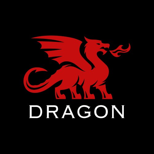 Dragon Simple Vector Images (over 5,100)