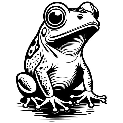 Frog Outline Vector Images (over 3,400)