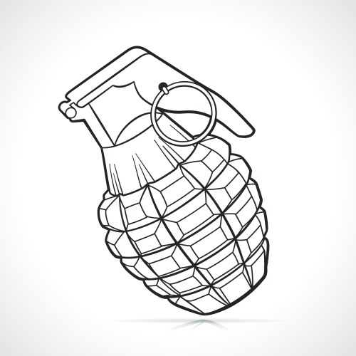 Grenade Drawing